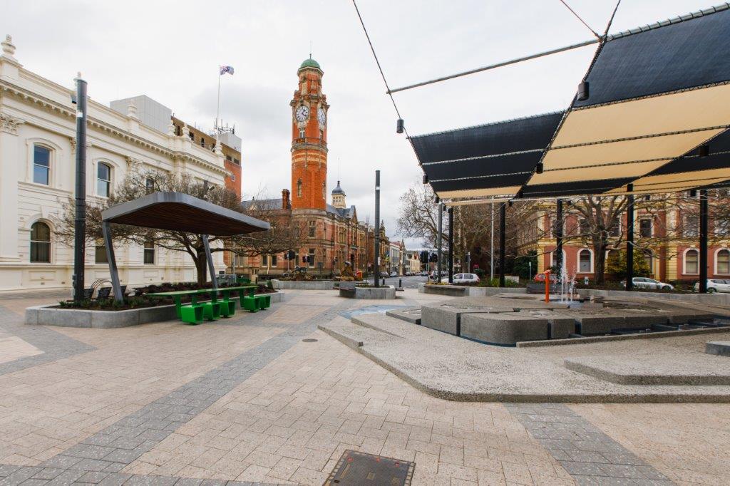 civic-square-launceston-with-lauceston-gpo-clock-in-background ...